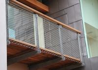 China Durable Ferrule Stainless Steel cable Mesh factory Custom For Anti-Fall Fence for sale