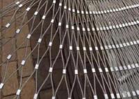 China AISI304 3.2mm Ferrule Wire Rope Mesh Anti-Rust Durable Net For Fall Protection for sale