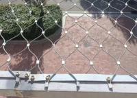 China Flexible Stainless Steel Ferrule Mesh Safe Protective Netting For Building Facade for sale