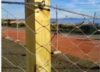 China Stainless Steel Cable Mesh Factory  SS316 High Bridge Rope Mesh for sale