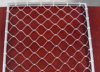 China AISI304 Ferruled Stainless Steel Wire Rope Mesh Free Form SGS Certified for sale