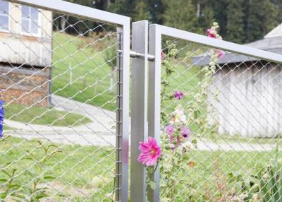 China Long Lasting Stainless Steel Rope Net Corrosion Proof Safety Mesh For Outdoor Garden for sale