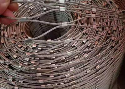 China Manufacturer Of 3.2mm Stainless Steel Rope Mesh For High Visibility Zoo Mesh for sale