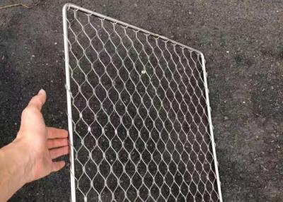 China SS304 2.2mm Stainless Steel Rope Mesh Manufacturer for Bridge Fall Prevention for sale