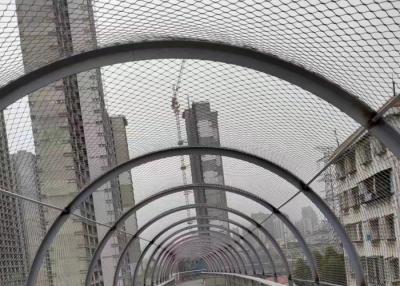 China Stainless Steel Rope Mesh For Outdoor Facility And Animal Fencing for sale