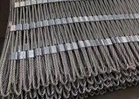 China 30mm*30mm Mesh Size Stainless Steel Cable Mesh For Architectural Facade And Guardrail for sale
