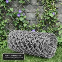 China 304 Stainless Steel Wire Rope Mesh Net For Garden Farm Climbing Plant Green Wall for sale