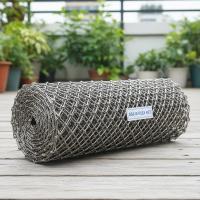 China SS316 Stainless Steel Wire Rope Mesh Flexible Protection Net For Balcony Garden for sale