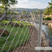 China Stainless Steel Rope Mesh For Outdoor Facility And Animal Fencing for sale