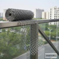 China Flexible Stainless Steel Safety Mesh Durable Net For Balcony Railing Stair for sale