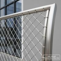 China High Stongth Stainless Steel Rope Net Strong Protection For Architectural Design for sale