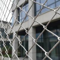 China Corrosion Resistant Stainless Steel Cable Mesh For  Building Protection for sale