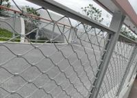 China Custom Size Bridge Fencing Flexible Stainless Steel Mesh For Road Protection for sale