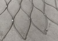 China Custom Size Easy Install Ferrule Stainless Steel  Cable Mesh For Safety Net for sale