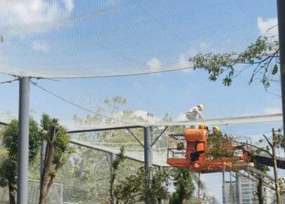China heavy duty Flexible Stainless Steel Wire Rope Mesh SS316 For avairy Fence for sale