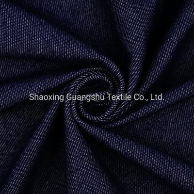 China Rayon Polyester Elastic Knitted Denim Fabric 280GSM 150CM for Garment Sportswear for sale
