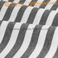 China 350GSM Eco-Friendly Bamboo Spandex Stripes Terry Fabric for sale