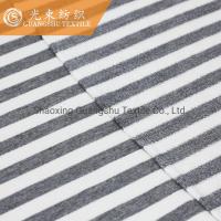 China 350GSM Eco-Friendly Bamboo Spandex Stripes Terry Fabric for sale