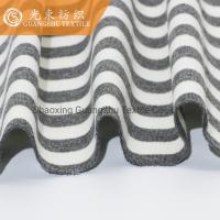 China 350GSM Eco-Friendly Bamboo Spandex Stripes Terry Fabric for sale