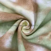 China 100% Cotton Tie Dye Terry Fabric 350GSM 175cm Width for Hoodies and Garments for sale