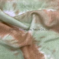 China 100% Cotton Tie Dye Terry Fabric 350GSM 175cm Width for Hoodies and Garments for sale