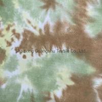 China 100% Cotton Tie Dye Terry Fabric 350GSM 175cm Width for Hoodies and Garments for sale