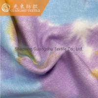 China Cotton Polyester Digital Print Knitted Terry Fabric 280GSM 185CM for Hoodies for sale