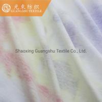 China 32s 100%Cotton Tie Printed Single Jersey Fabric for sale
