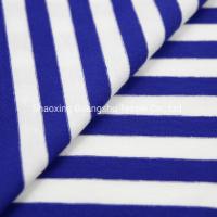 China Combed 100% Cotton Yarn Dyed Single Jersey Fabric for sale