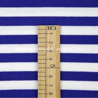 China Combed 100% Cotton Yarn Dyed Single Jersey Fabric for sale