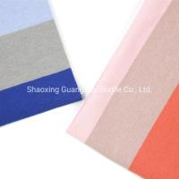 China Auto-Stripe Yarn Dyed French Terry Fabric 250GSM 185CM 100 Cotton for Garment Dress for sale
