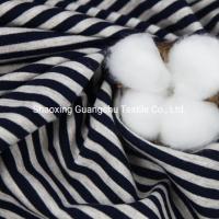 China Rayon Spandex Stripes Knitted Jersey Fabric for sale