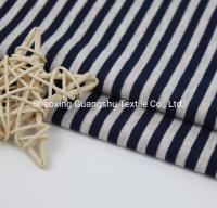 China Rayon Spandex Stripes Knitted Jersey Fabric for sale
