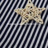 China Rayon Spandex Stripes Knitted Jersey Fabric for sale