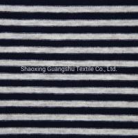 China Rayon Spandex Stripes Knitted Jersey Fabric for sale