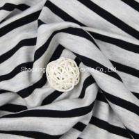 China Rayon Yarn Dyed Spandex Single Jersey Fabric for sale