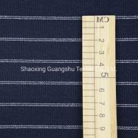 China 2x2 Sliver Knitted Spandex Rib Fabric 210GSM 125cm for Dress Garment for sale