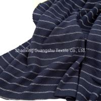 China 2x2 Sliver Knitted Spandex Rib Fabric 210GSM 125cm for Dress Garment for sale