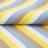 China 32s 1x1 Cotton Spandex Brushed Knitted Rib Fabric 260GSM 170cm for sale