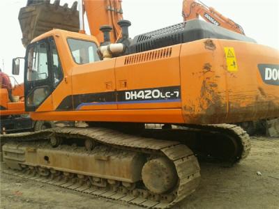 China secondhand original doosan/daewoo DH420-7 excavator for sale