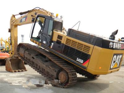 China Secondhand original CAT 345D Excavator/ digger for sale
