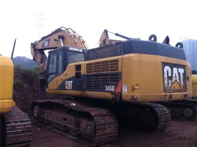 China Secondhand original CAT 345D Excavator/ digger for sale