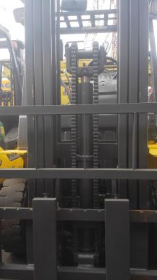 China japan forklift original komatsu FD30-16 with side shift,3 stages for sale