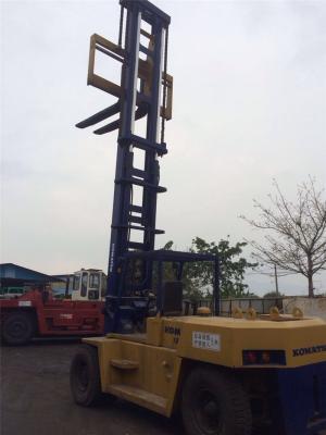 China used komatsu FD150 forklift made in japan with new model origianl paint for sale