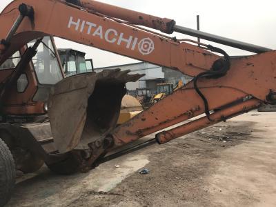 China used hitachi ex120wd-1 wheel excavator original japan for sale