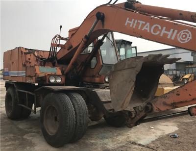 China japan original used hitachi ex120wd-1 wheel excavator/ex120wd-1 hitachi wheel excavator for sale for sale