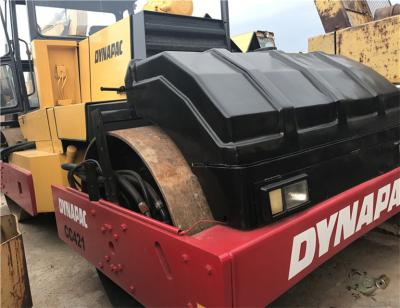China used dynapac cc421 road roller/cc421 double drum road roller for sale for sale