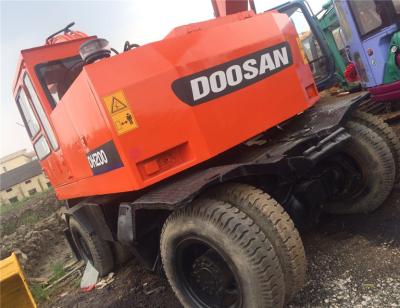 China used doosan wheel excavator dh200wd-7 2012 Korea doosan/daewoo DH130-5/DH150W-7/DH140W-7 wheel excavator/used w for sale