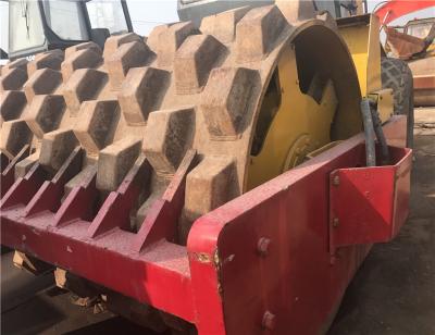 China used dynapac ca301d compactor with pad foot/original ca30d road roller with low price WITH SHEEPFOOT for sale
