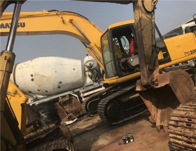 China used komatsu pc200-6 japan crawler excavator with cheap price for sale